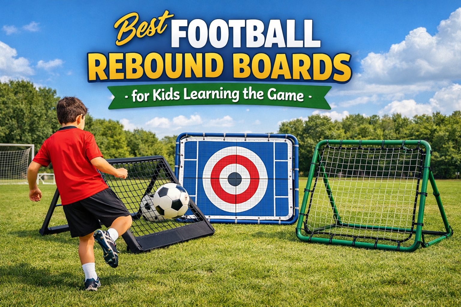 Best Football Rebound Boards for Kids Learning the Game – Football Mastery