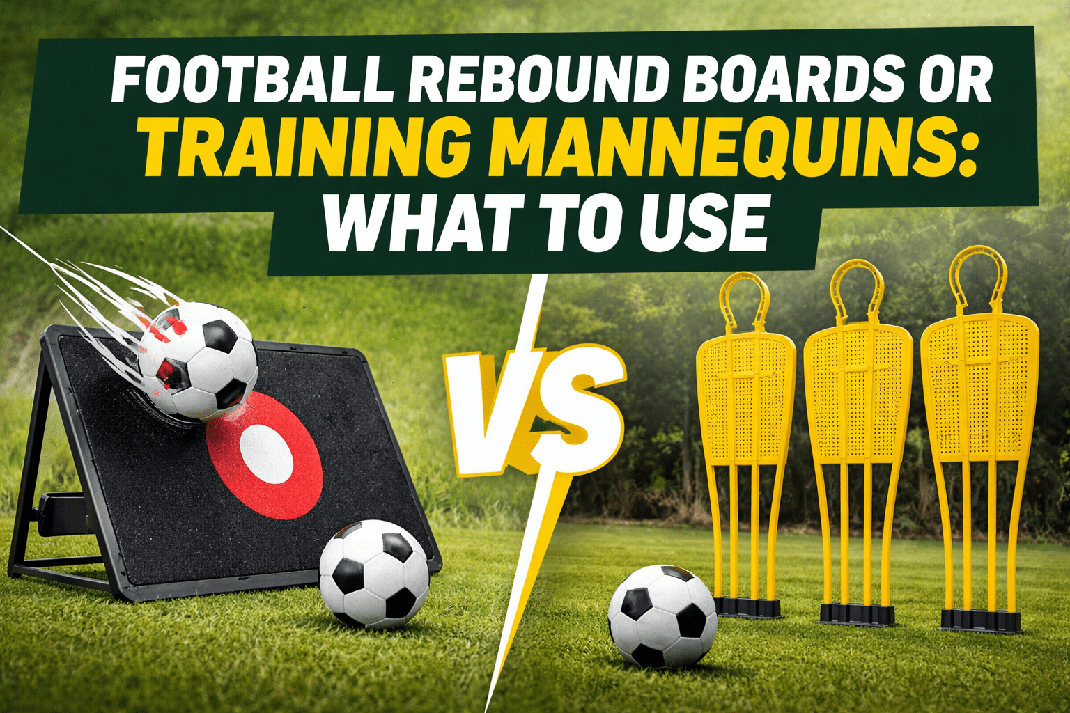 Football Rebound Boards or Training Mannequins: What to Use – Football ...