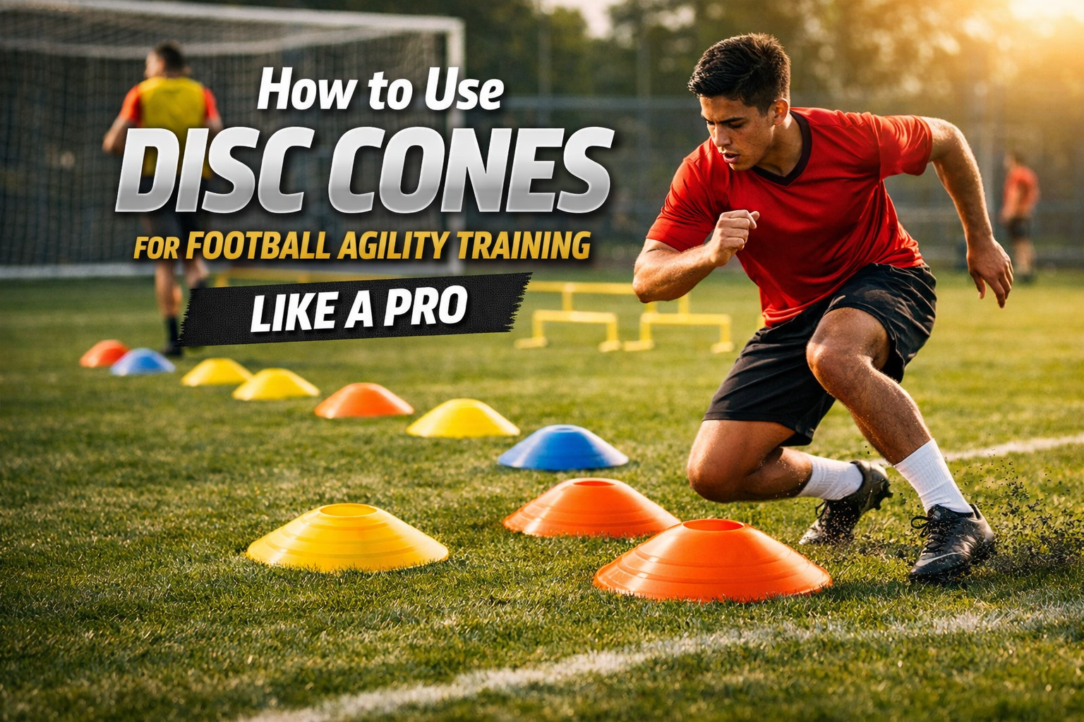 How to Use Disc Cones for Football Agility Training Like a Pro ...
